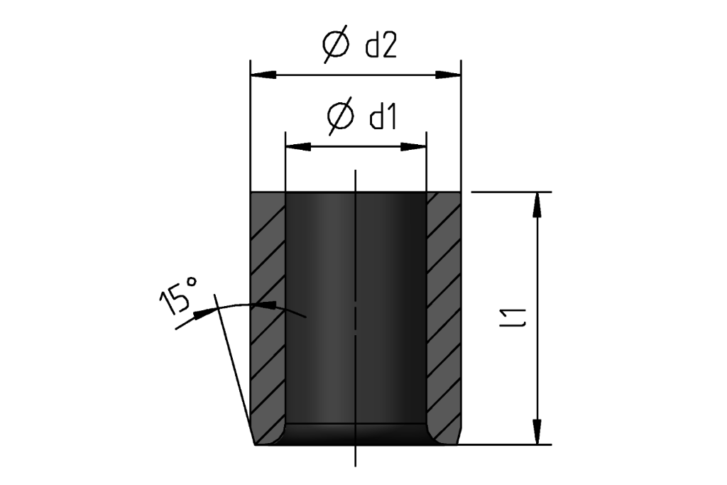 Drill bushings to DIN 179 for Drills Ø 8.100 – 10.099 mm – botek